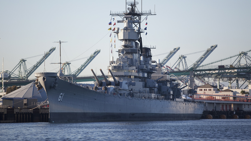Battleship USS Iowa to Observe Pearl Harbor Anniversary - MyNewsLA.com