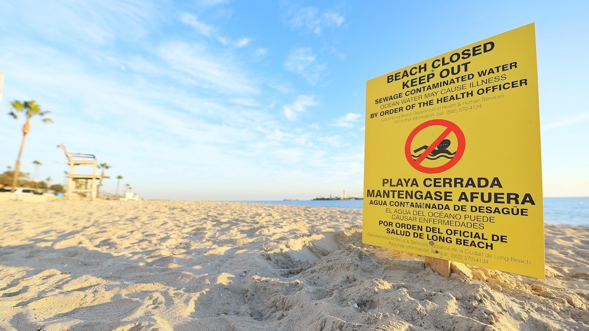 Sewage Spill Closes Beaches In Los Angeles, Long Beach, Seal Beach ...
