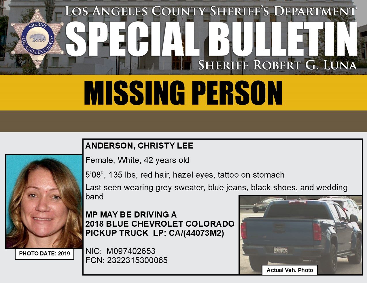 Detectives Search for Missing Woman, 42, from Valencia - MyNewsLA.com