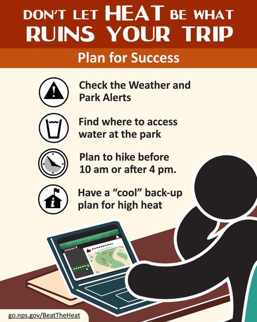 National Park Officials Urge Caution for People, Pets During Heat Wave ...