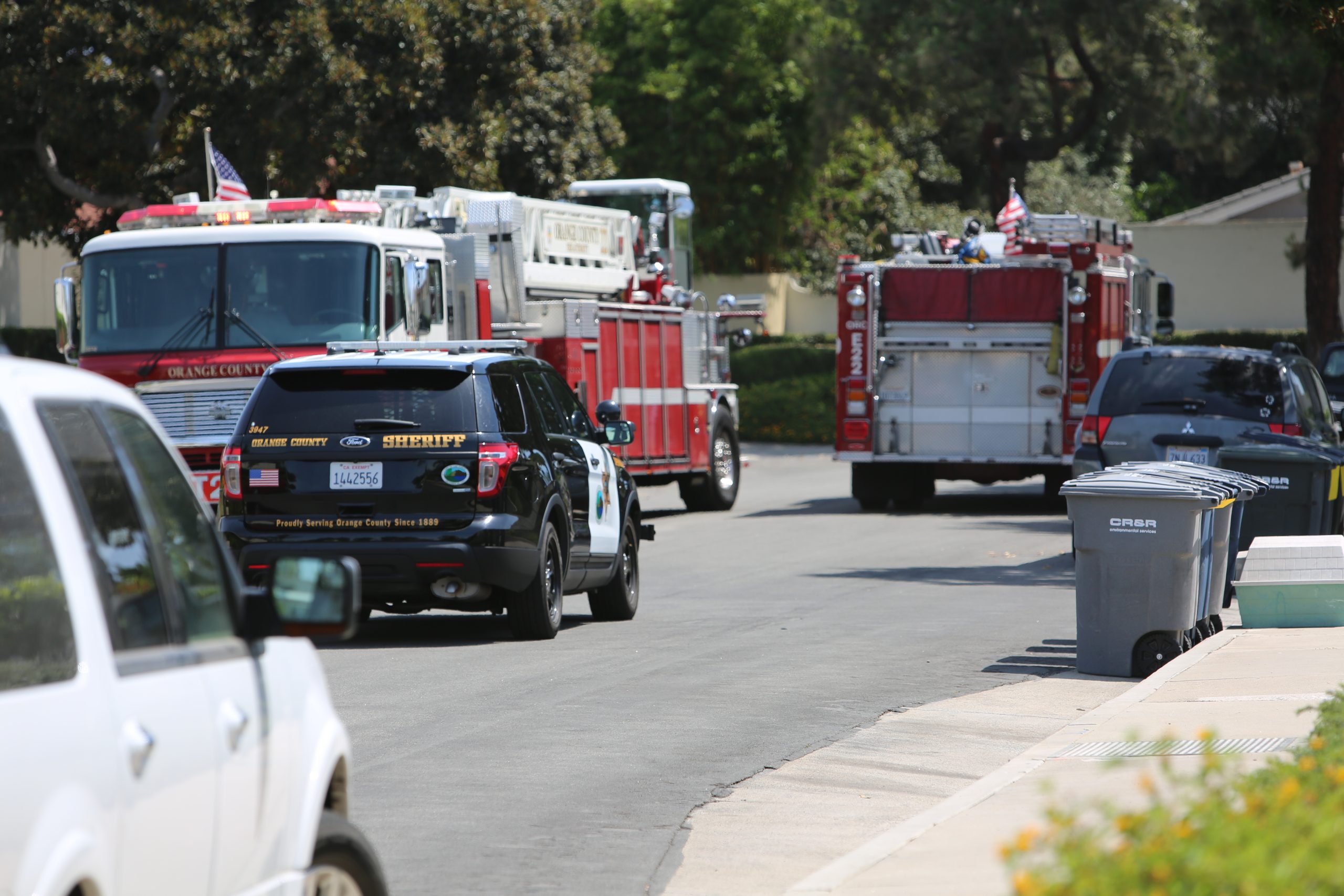 Wind-Driven Fire in Field North of Santa Ana River Bottom Quickly ...