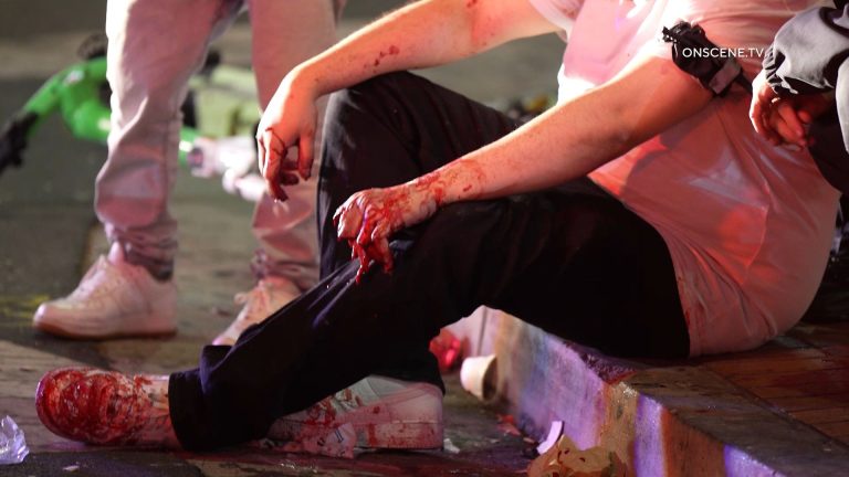 Bus Set on Fire, Looting in LA After Dodgers Victory - MyNewsLA.com