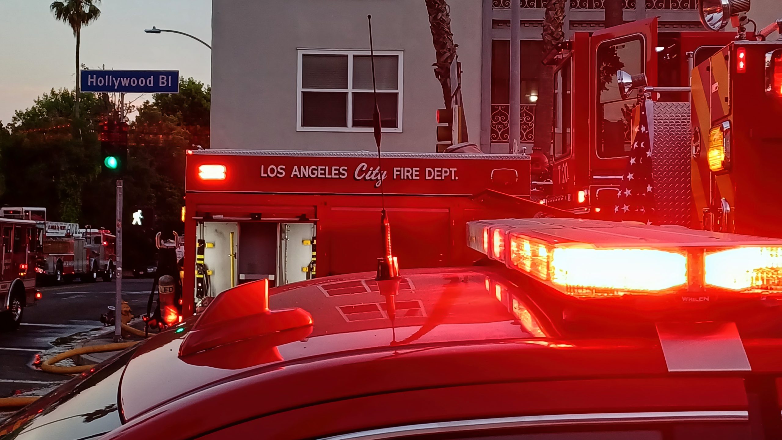 LAFD Rescues Person Trapped Under an SUV in Sawtelle Area - MyNewsLA.com