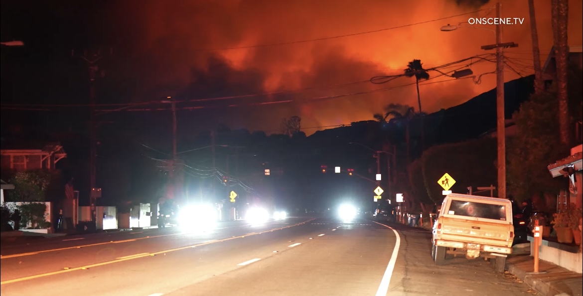 Franklin Fire Stable at 30% Containment - MyNewsLA.com
