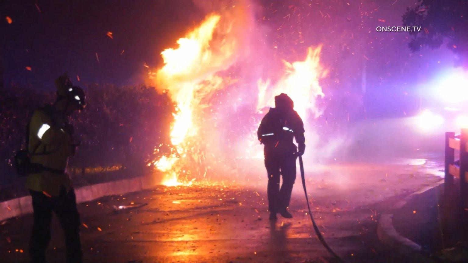 Sunset Fire Breaks Out in Runyon Canyon - MyNewsLA.com