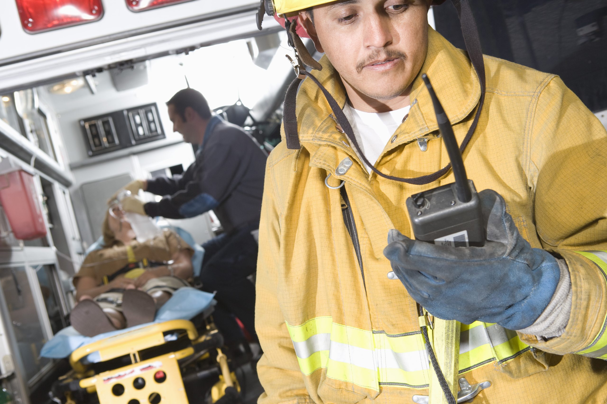 Firefighter Heads to Hospital After Injury Sustained Fighting the ...