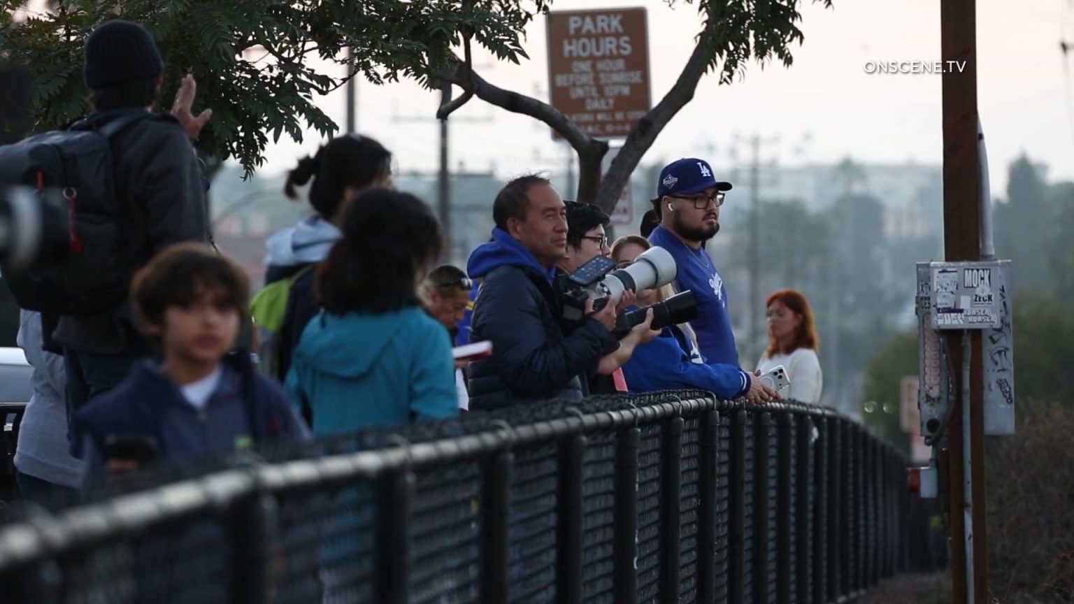 Dodgers and Fans Celebrate Victory in Streets of LA, Dodger Stadium ...