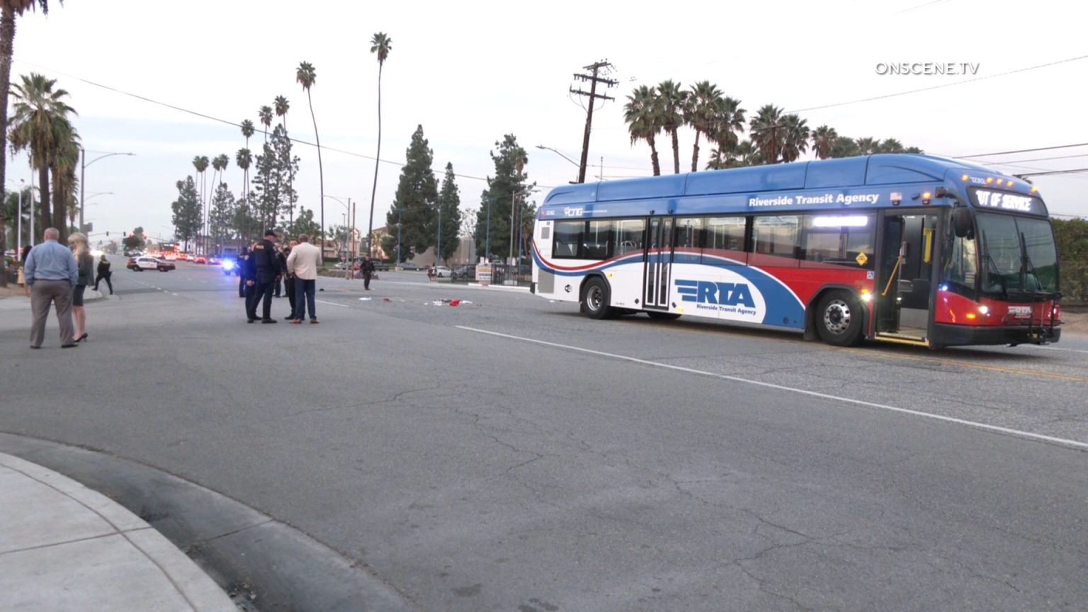 RTA Bus in Riverside Strikes, Kills Pedestrian - MyNewsLA.com
