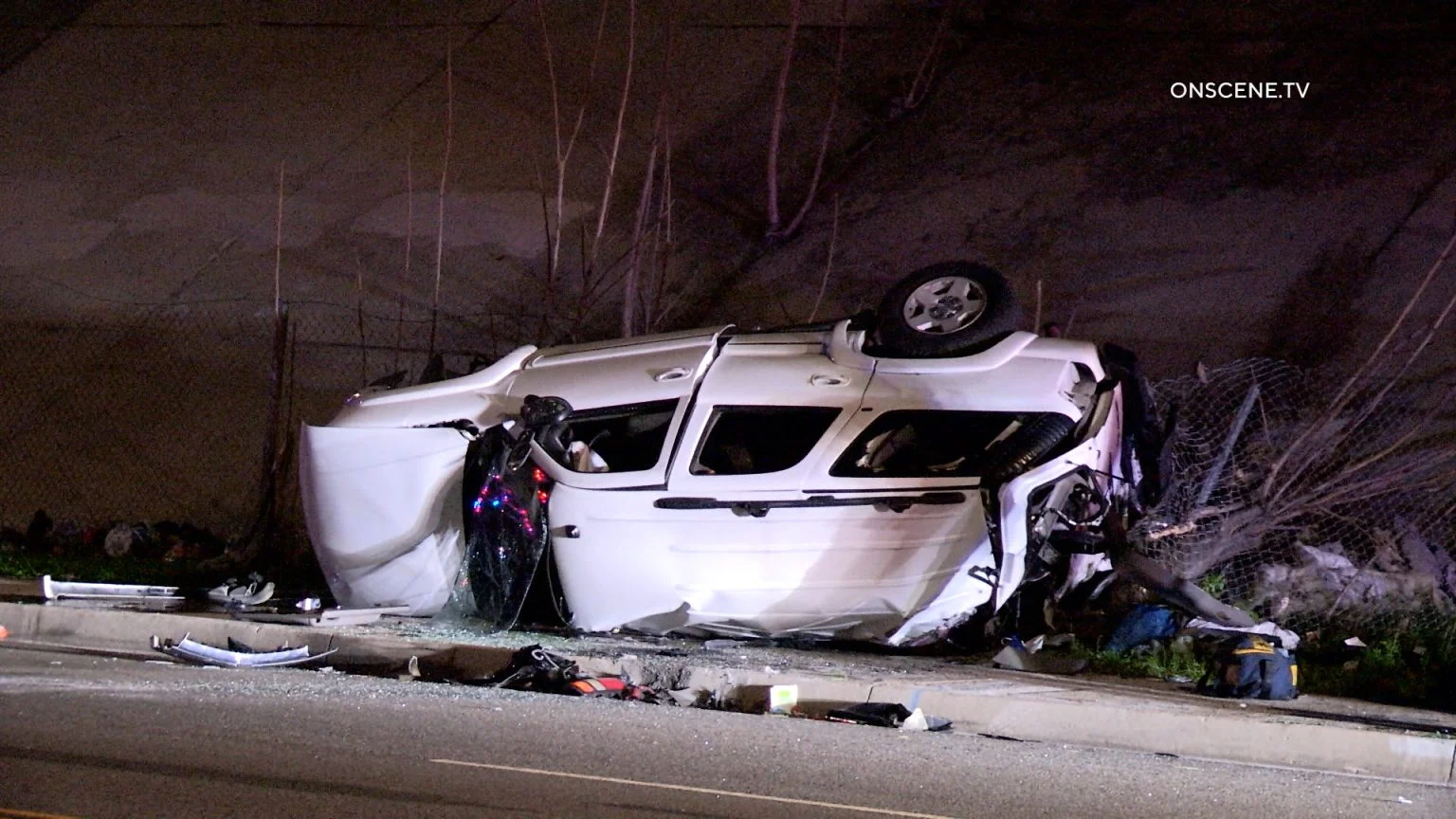 Woman Dies in Tesla, Big Rig Crash on 210 Freeway - MyNewsLA.com