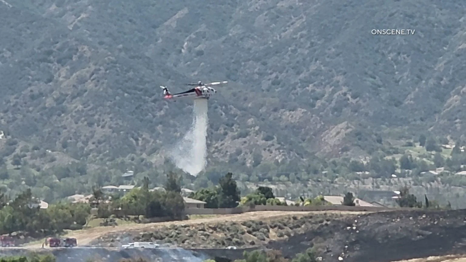 Fire Breaks Out Near Interstate 15 in Temescal Valley - MyNewsLA.com