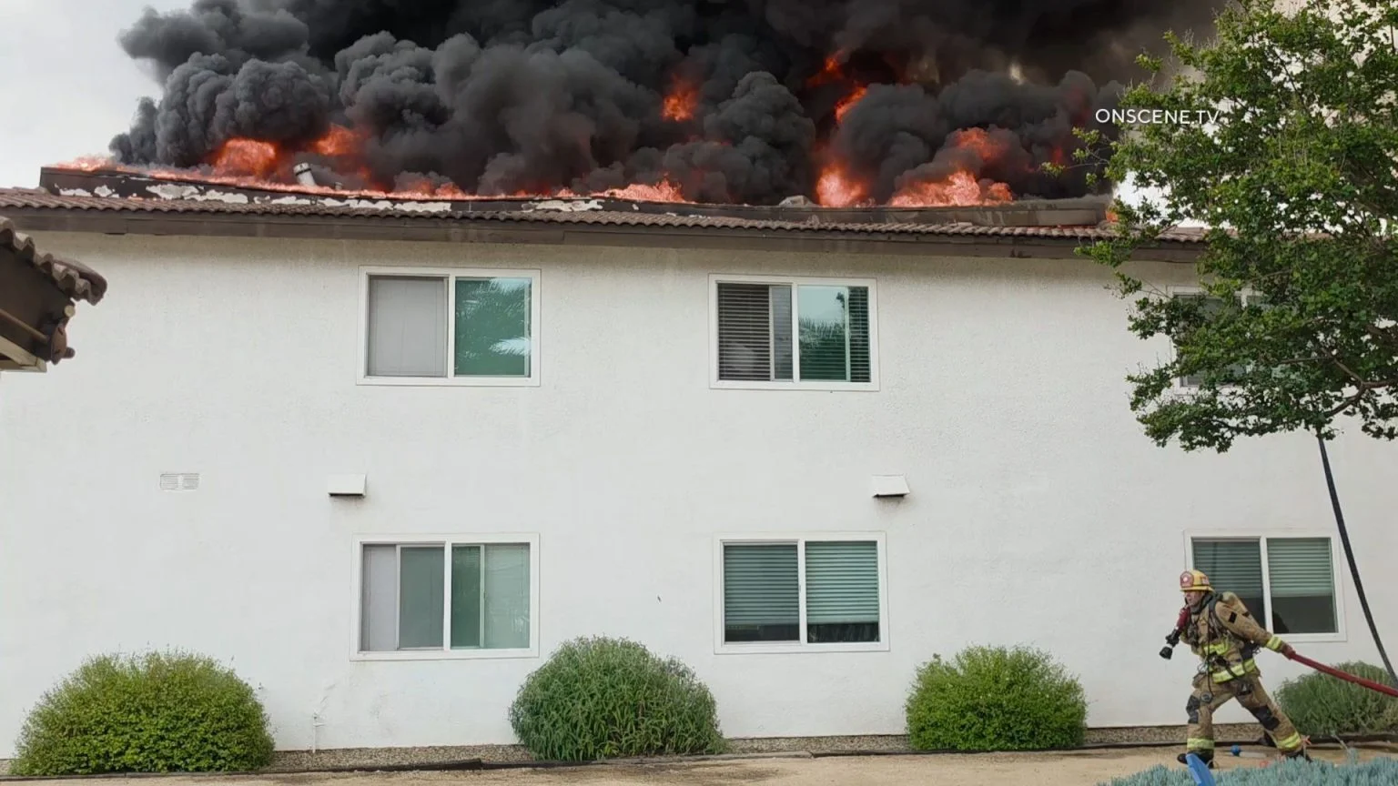 Riverside Apartment Complex Fire Displaces 150 Residents - MyNewsLA.com